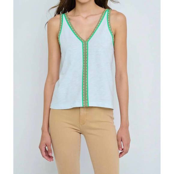 Lisa Todd | Tops | New Lisa Todd In A Tizzy Tank In Blue Haze | Poshmark